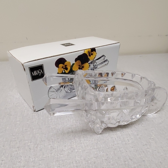Mikasa | Accents | Crystal Wheel Barrow Flower Garden Gift | Poshmark